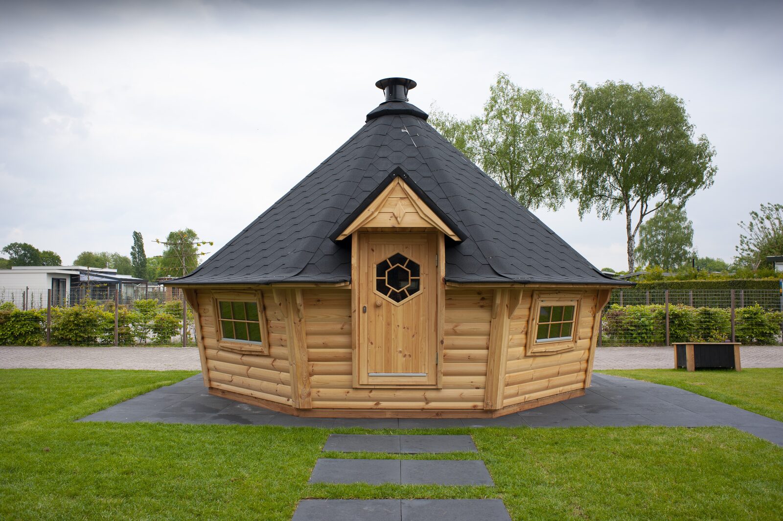 Ferienhaus mit einem Jacuzzi und einer Sauna - De Boshoek!